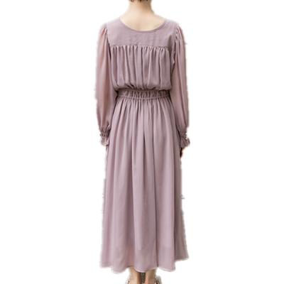 RANDA春夏新款薄纱袖半透明仙女