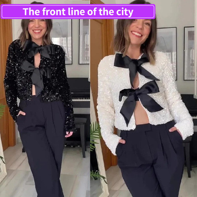 Women'sBeadedEmbroideryDress,S