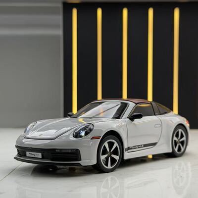 保时捷Targa911敞篷合金车模型