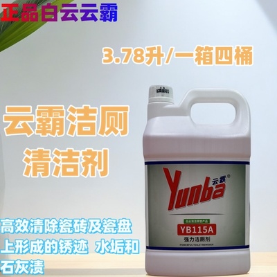 白云云霸YB115A强力洁厕剂大桶装马桶去污除垢洁厕灵洗厕所清洁剂
