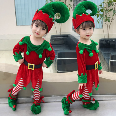 万圣节圣诞节小精灵公主连衣裙