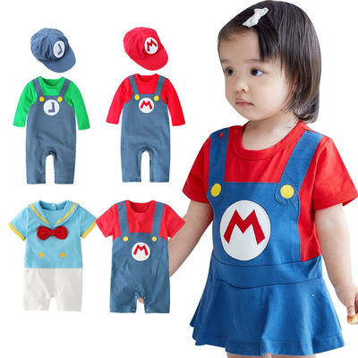 婴儿连体哈衣衣爬服搞笑全棉