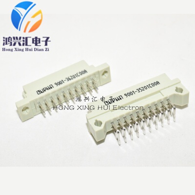 欧式插座 220 直针母座 2*10P 20P 9001-36201C00A 2.54MM 连接器