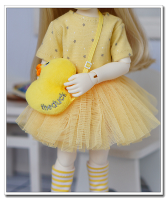 新品多彩纱裙百搭BJD1/6分娃娃衣服MYOU球体大六分十月初娃衣A21
