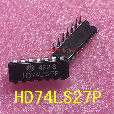 HD74LS27P SN74LS27N DIP-14 3输入端三或非门 HD74LS27P