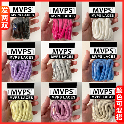 OcaiRETRO适配面包粗圆形鞋带