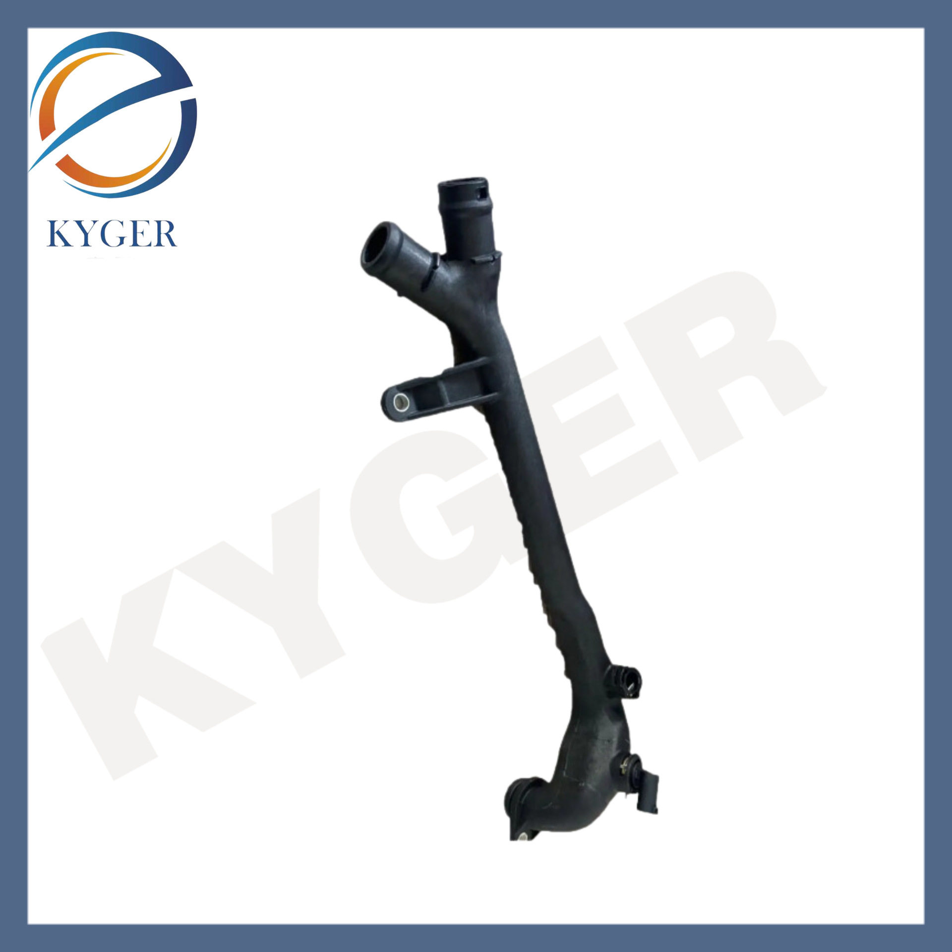 适用于奔驰W204发动机双水管 2712002452 271 200 24 52塑料