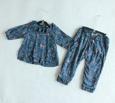 丹麦婴幼儿娃娃衫大PP裤