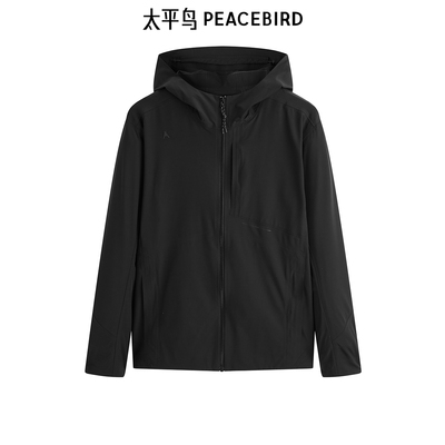 太平鸟男装夹款户外四面弹夹克 B1BCE2122