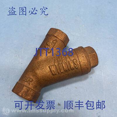 原装供应Zurn Industries 1/2 英寸 Y 型过滤器 1/2 英寸 NPT 150