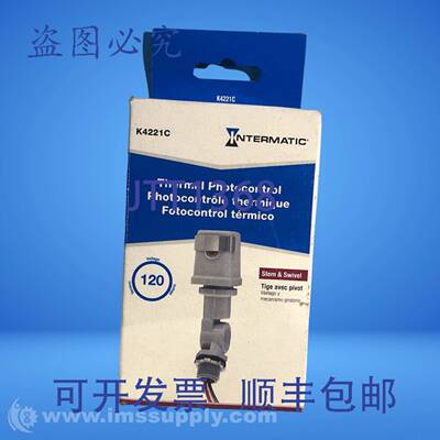 原装供应Intermatic K4221C 安装热光控器，15A，120V FNOB