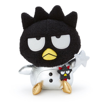 日本Sanrio正品Badtz Maru酷企鵝XO 毛絨公仔擺設禮物(宇宙)