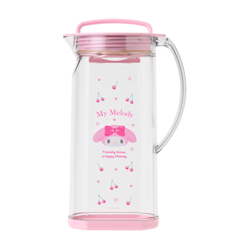 日本Sanrio正品My Melody 塑膠冷水瓶(Fruit)