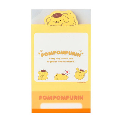 日本Sanrio正品Pompompurin布甸狗 便簽本便條紙(New Life)