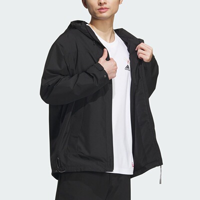 阿迪达斯男子春秋款休闲运动外套