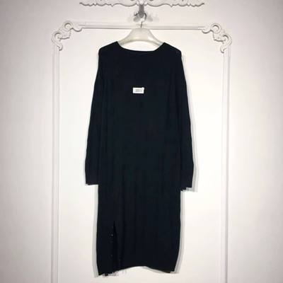 潮系列 LM06131 时尚羊毛针织连衣裙品牌女装折扣颦薪