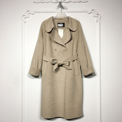 容系列 8327S109 时尚毛呢外套品牌女装折扣颦薪