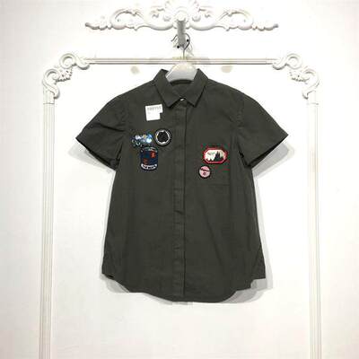 欧旗下FP系列 D85103 时尚衬衫品牌女装折扣颦薪