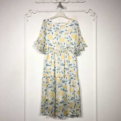 容悦 K50797 时尚连衣裙品牌女装折扣颦薪