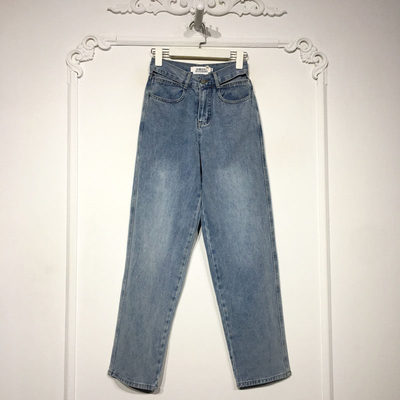 容悦 8332S080 时尚牛仔长裤品牌女装折扣颦薪