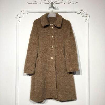 西树系列 8275S262 时尚仿貂绒外套品牌女装折扣颦薪