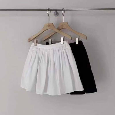 vergamot优雅公主褶皱半身裙短裙