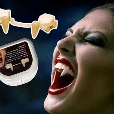 Halloween vampire zombie dentures party props万圣节吸血鬼
