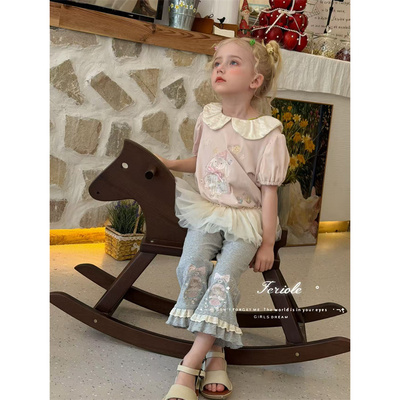 FLL·26夏~韩版刺绣休闲裤54321