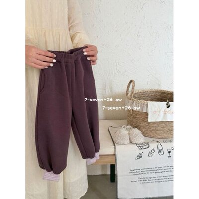 7Seven·26冬~束脚加绒休闲卫裤7368