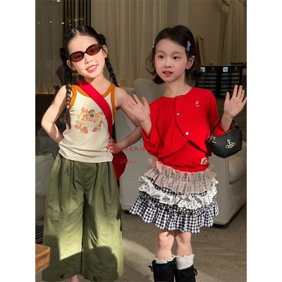 Aoo·26春~撞色拼接蓬蓬裙26x61085