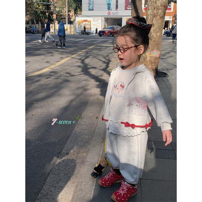 7Seven·26春~卡通蝴蝶结两件套7576