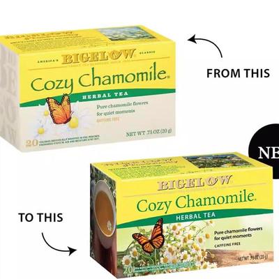 比奇洛Bigelow Tea洋甘菊花草茶20包买三盒包邮