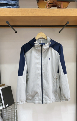 保罗彼得男士连帽夹克春季新款