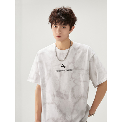 2025春夏新款短袖T恤A336- YLDX0002-P48-限价68（纯棉）