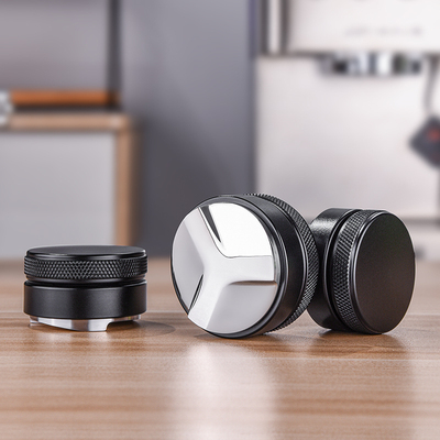 CLITON咖啡布粉器不锈钢压粉器