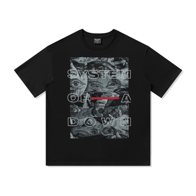 堕落体制乐队男女短袖恤