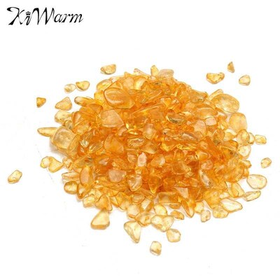 DIY Cute 100g Natural Citrine Crystal Gem Stone Yellow Cryst