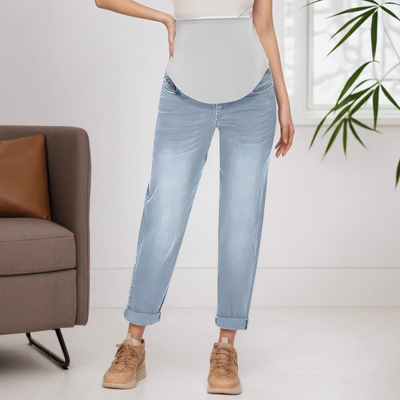 New maternity pants spring loose fitting harem pants孕妇裤女