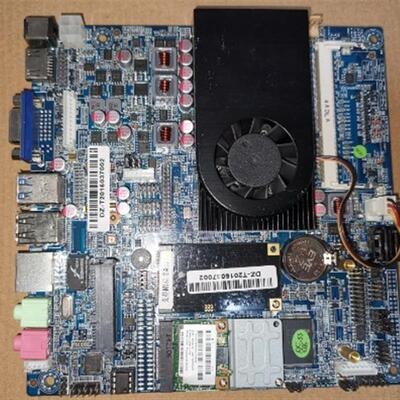 超薄MINI 1037U嵌入式ITX-N1037T-2CU3 12V 千兆USB3.0主板 MSATA