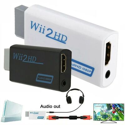 Full HD 1080P Wii To HDMI-compatible Converter Adapter Wii 2