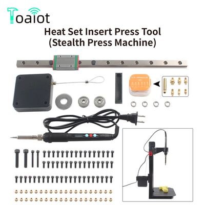 Heat Set Insert Press Tool Stealth Press Kit Soldering Iron
