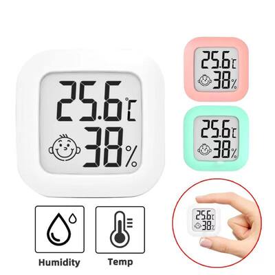 Digital LCD Thermometer Hygrometer Indoor Room Mini Electron