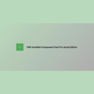 TMS IntraWeb Component Pack Pro Script Edition v5.9.5.0