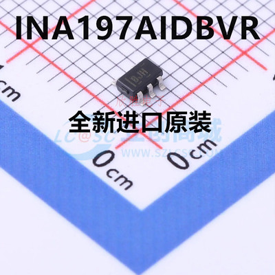 全新原装 INA197AIDBVR 丝印BJH SOT-23-5 PMIC电流调节和管理IC