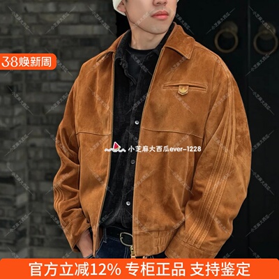 adidas三叶草工装风上衣外套