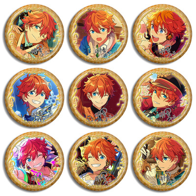 偶像梦幻祭Trickstar明星昴流周边徽章吧唧动漫游戏金属胸章现货