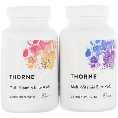 美国品牌Thorne Research 综合维生素矿物质精华素 2瓶装/90粒