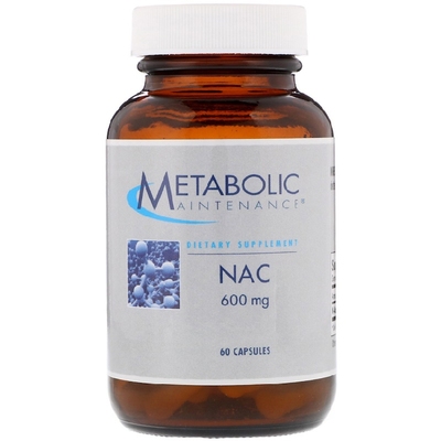 美国品牌Metabolic N-乙酰半胱氨酸 600mg/60粒