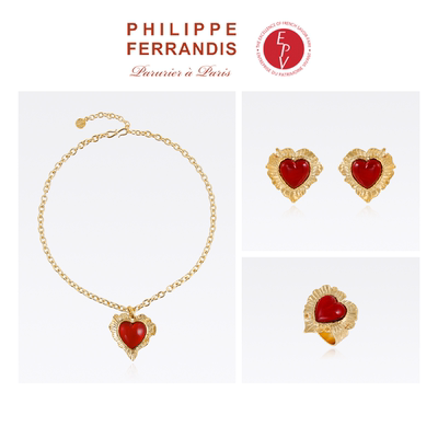 【新品首发】PF菲昂迪斯MY HEART系列套装项链耳环戒指高级感