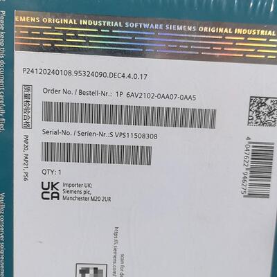 议价6AV2102-0AA07-0AA5 工业工控自动化软件配件维修
